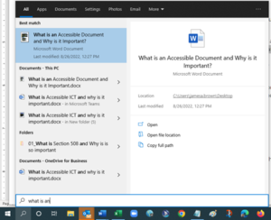 What is an Accessible Document and Why is it Important? – KATS Network Blog